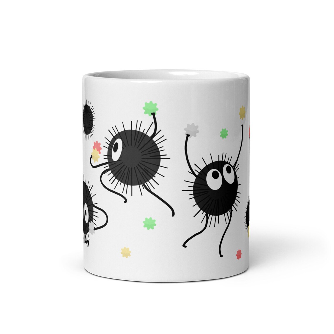 Soot Sprites With Candy Spirited Away Inspired Movie Susuwatari Mug ...