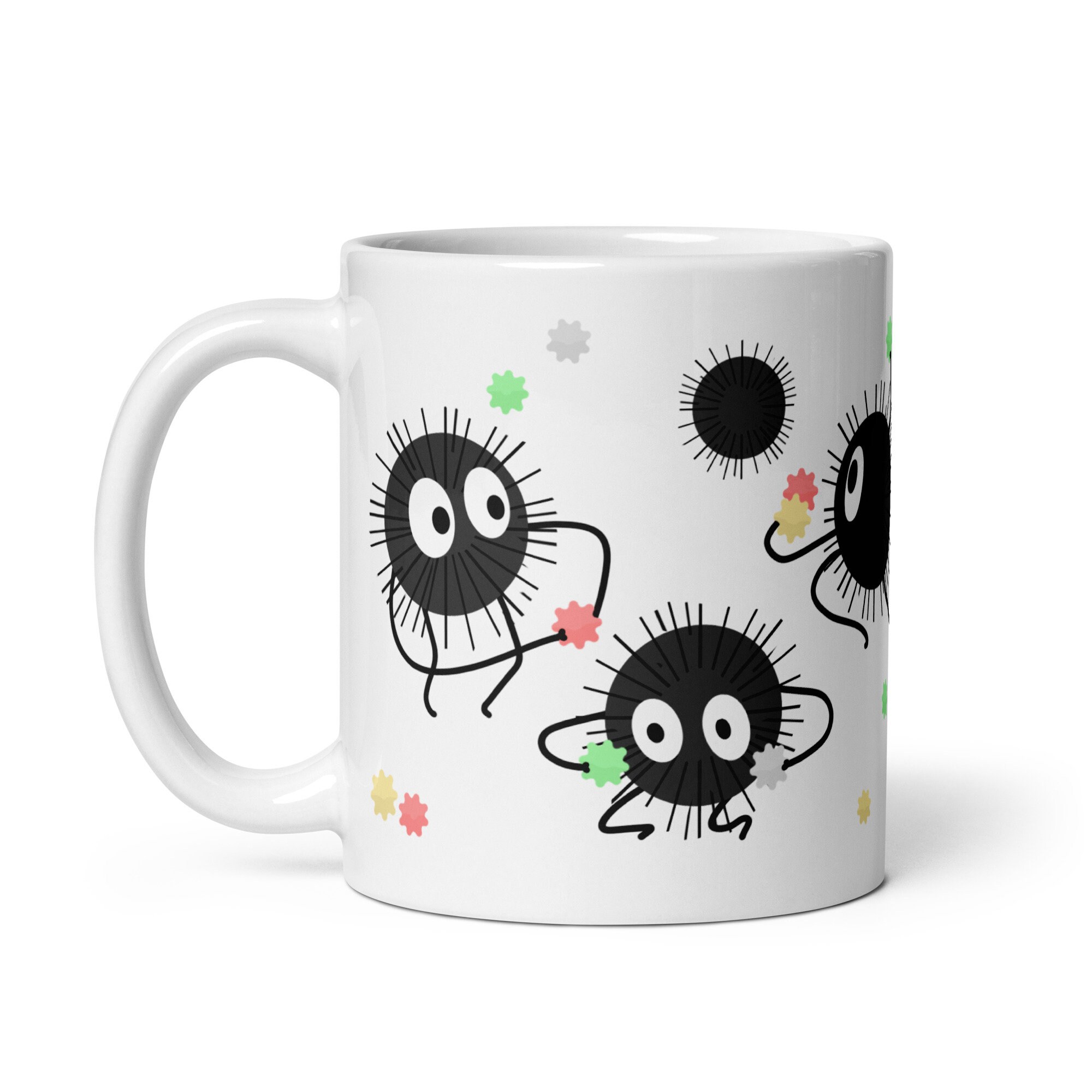 Soot Sprites With Candy Spirited Away Inspired Movie Susuwatari Mug ...