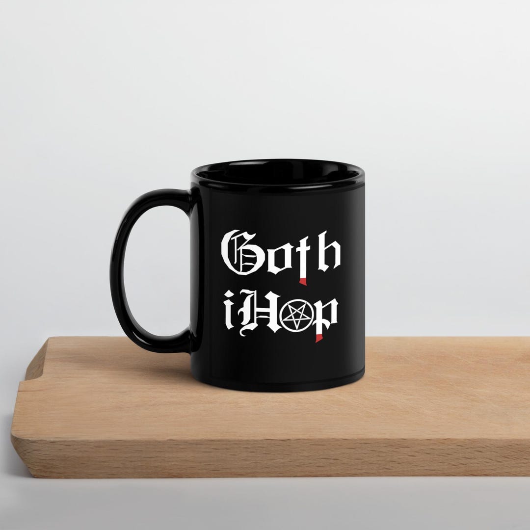 Goth Ihop Glossy Mug - Etsy