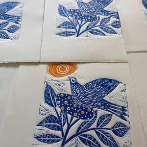 Sing Along, Limited Edition Linocut Artwork - Etsy