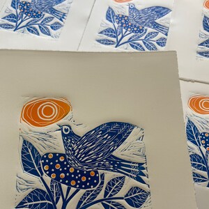 Sing Along, Limited Edition Linocut Artwork - Etsy