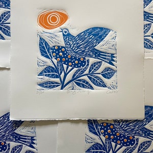 Sing Along, Limited Edition Linocut Artwork - Etsy