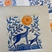 Baby Reindeer, Limited Edition Linocut Artwork - Etsy