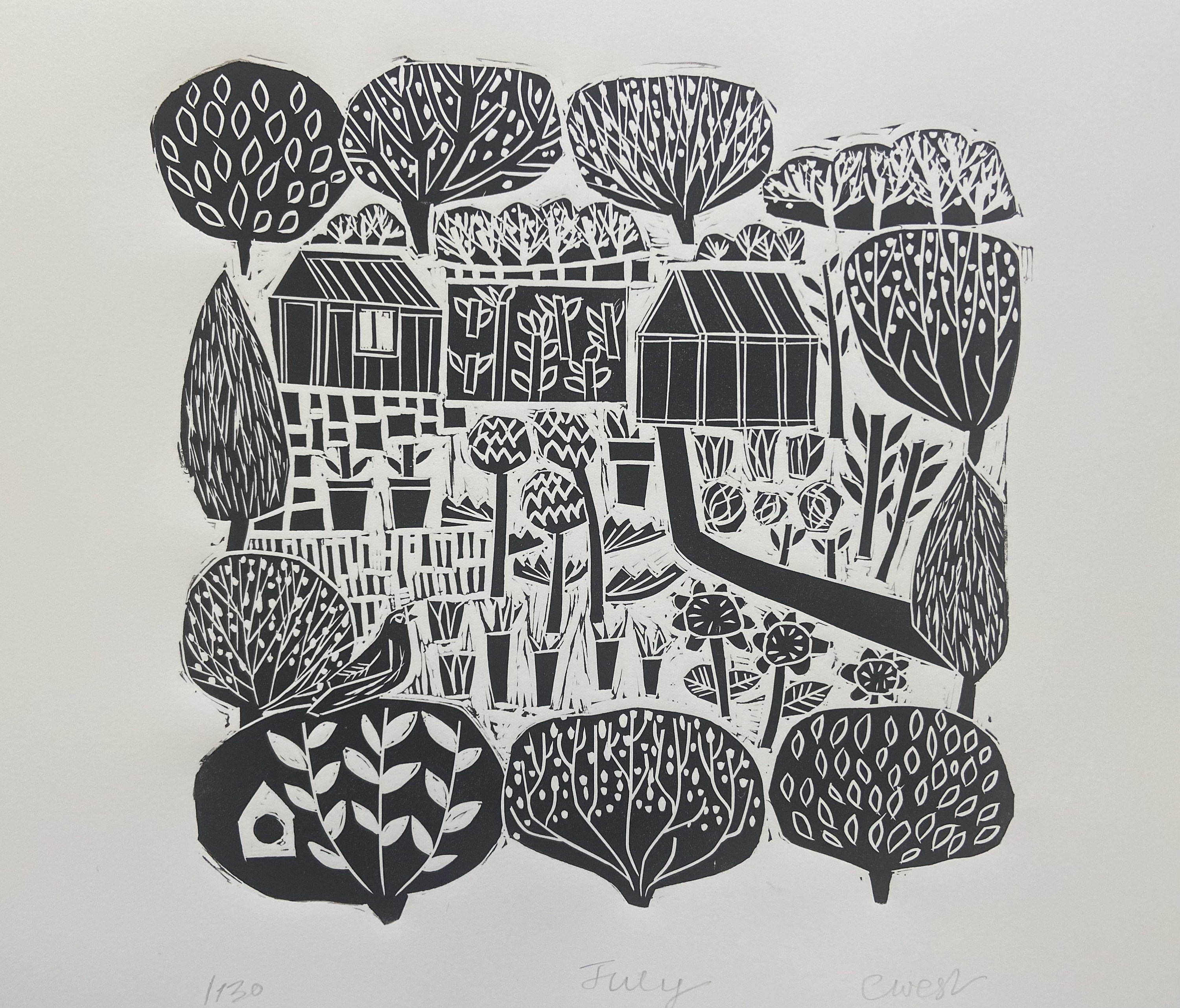 Linoleum Print Patterns