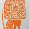 Chimpanzee Linocut, Chimpanzee Art - Etsy UK