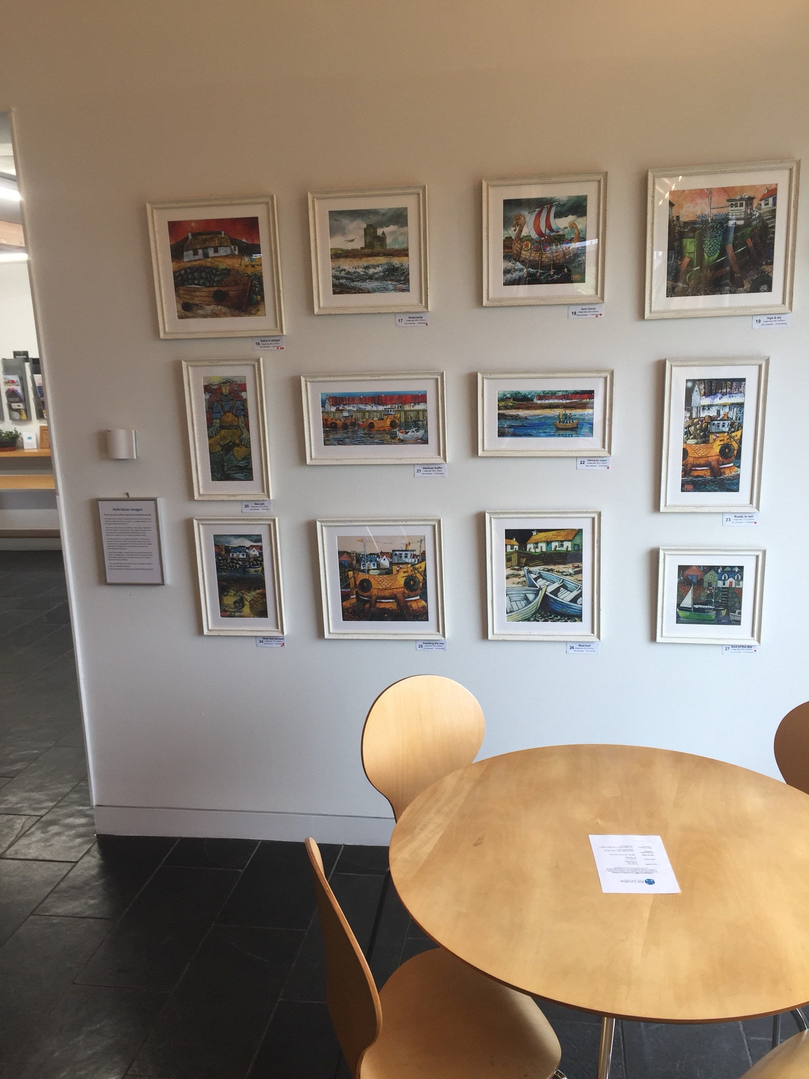 Early Calmac Art Print Wall Art Boat Seascape Beach Scottish Viking ...