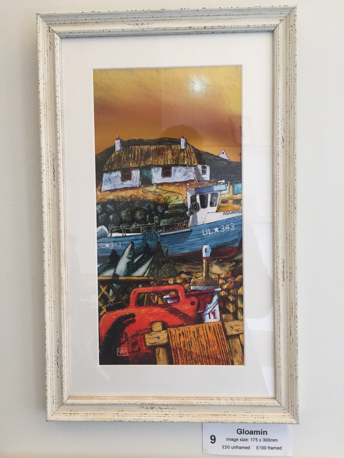 Gloamin | Wall Art | Art Print | Fish | Mackerel | Beach | Cottage ...