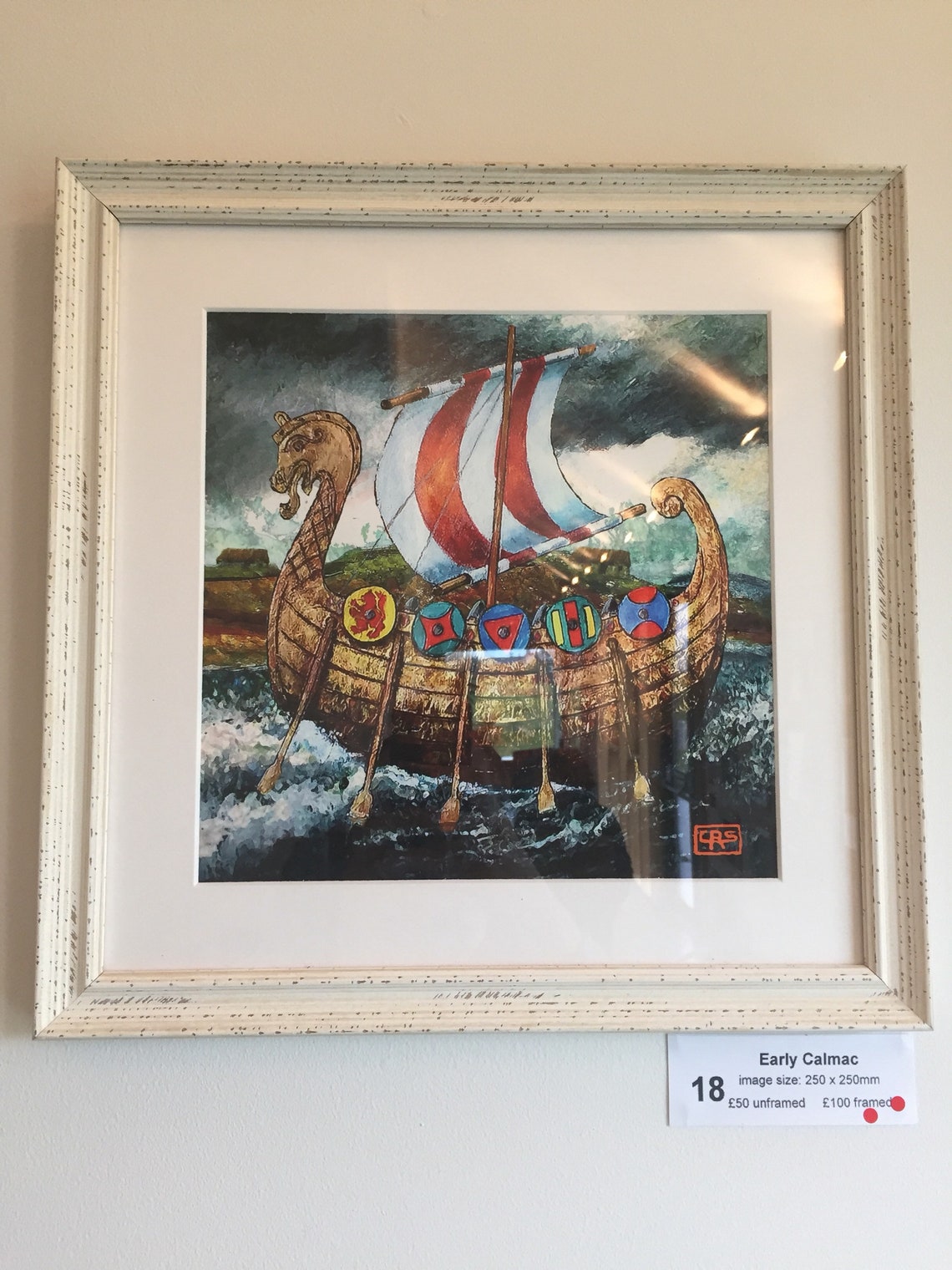 Early Calmac | Art Print | Wall Art | Boat | Seascape | Beach ...