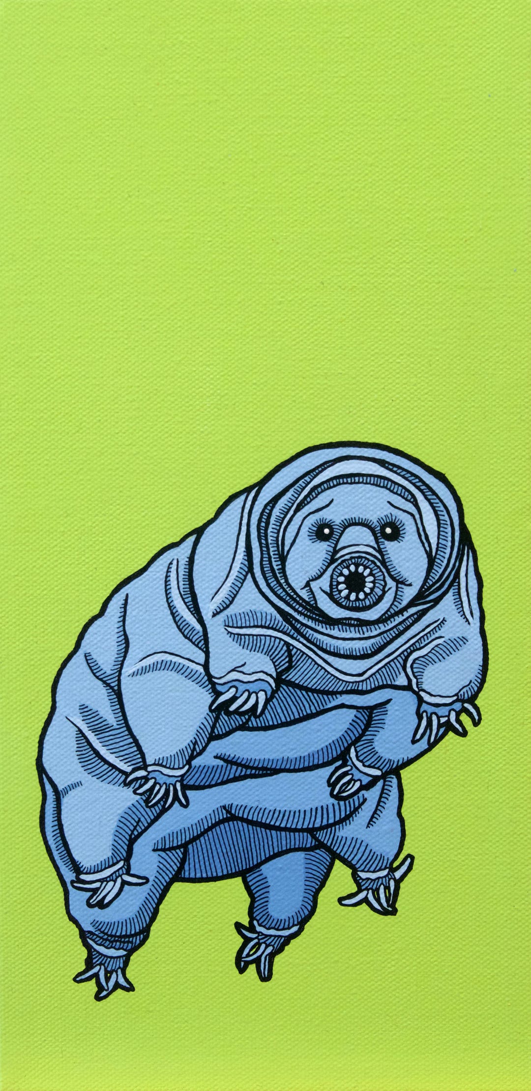 Pop Art Tardigrade Archival Print, Tardigrade Tough Illustration, Gifts ...