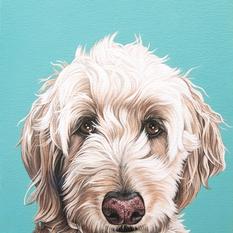 Labradoodle Print - Etsy
