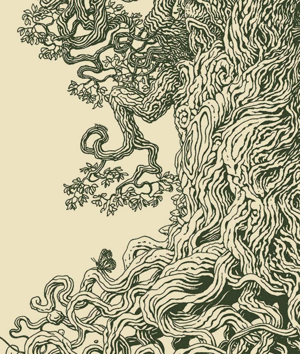 Gnarled Tree Art Print Tree Print Tree Wall Art Branches - Etsy