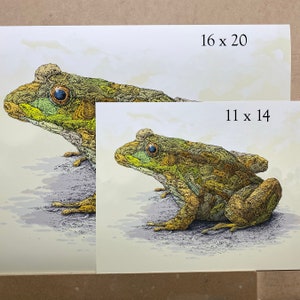 Frog of Frogs Print, Surreal Frog Art, Limited Edition Prints, Signed ...