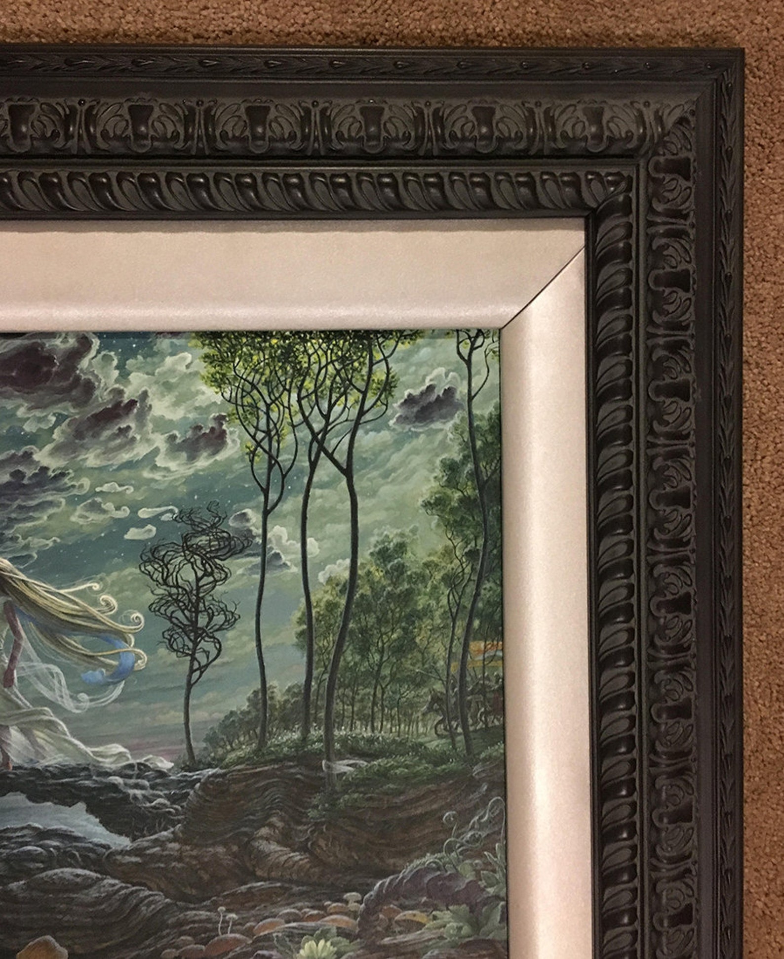 The High Places Acrylic Painting - Original Art - Framed Original ...
