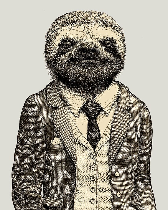 Sloth In A Suit
