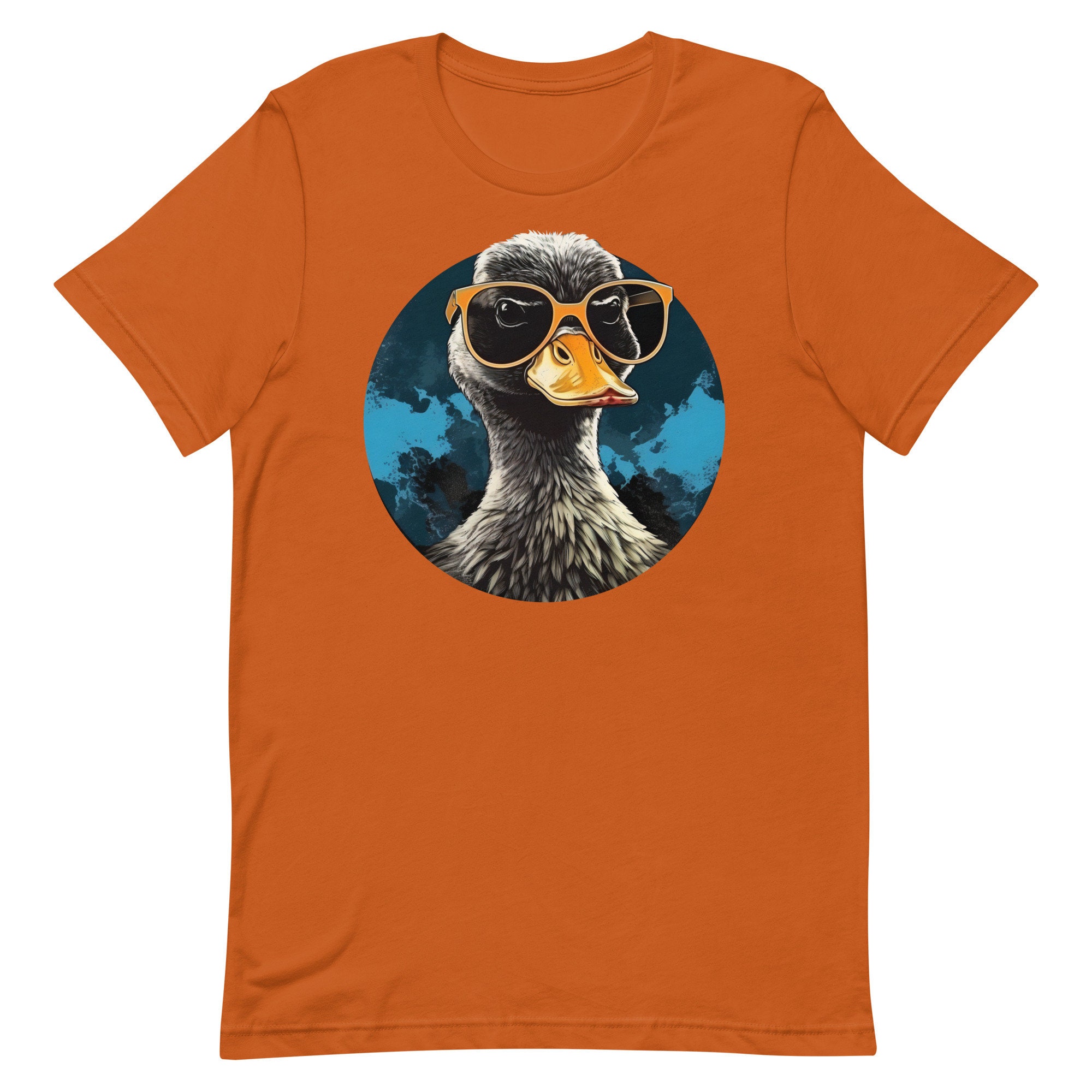 Vintage Duck Shades Tee - Retro Cotton T-shirt for Quirky Charm - Etsy
