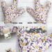 ASL ILY Pillow I Love You Hand Shape // Purple/orange/navy Brush Stroke ...