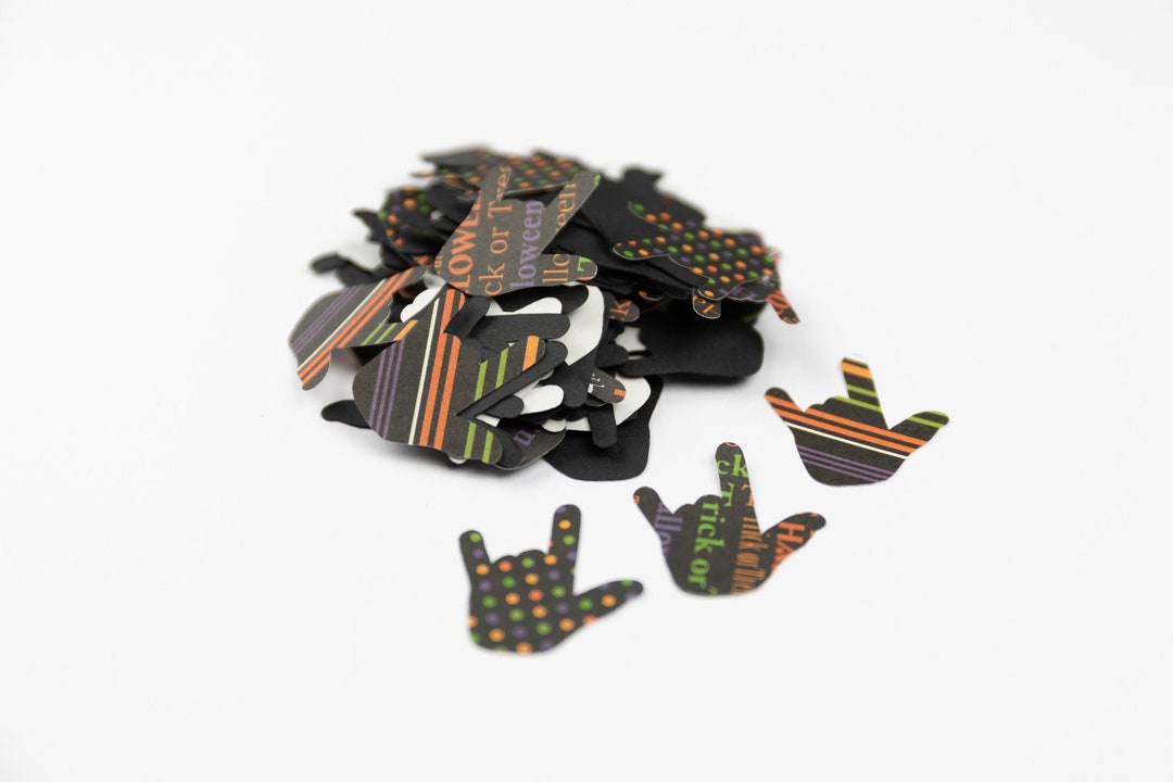 ILY Party Confetti 120 Stück // 'Halloween All Day' // 1 ILY I Love You ...