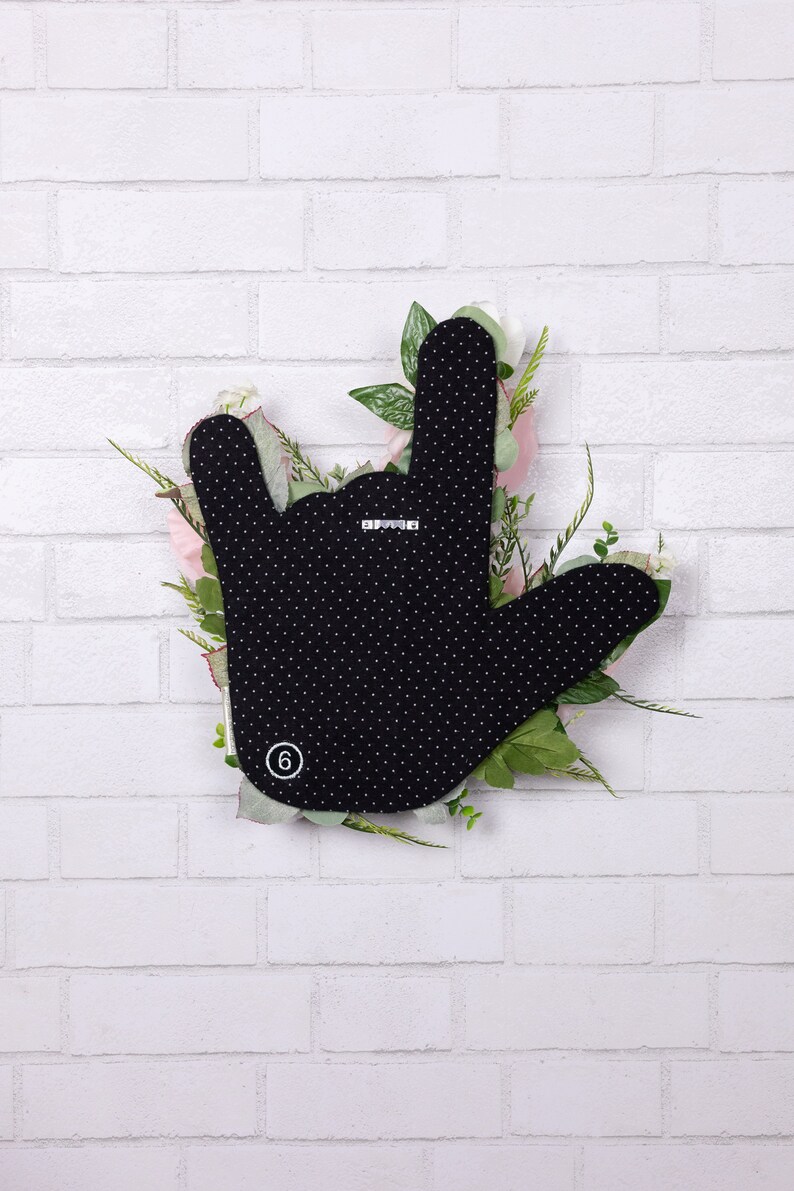 ILY Wall Art I Love You Hand Shape // Light-weight for - Etsy