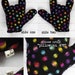 ASL ILY Pillow I Love You Hand Shape // Black With Multi-colored ...