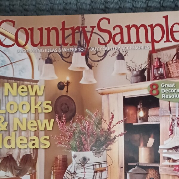 Country Sampler - Etsy