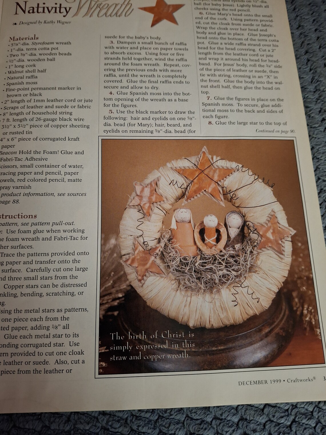 Craftworks Vintage Magazine Preow Ed December 1999 - Etsy