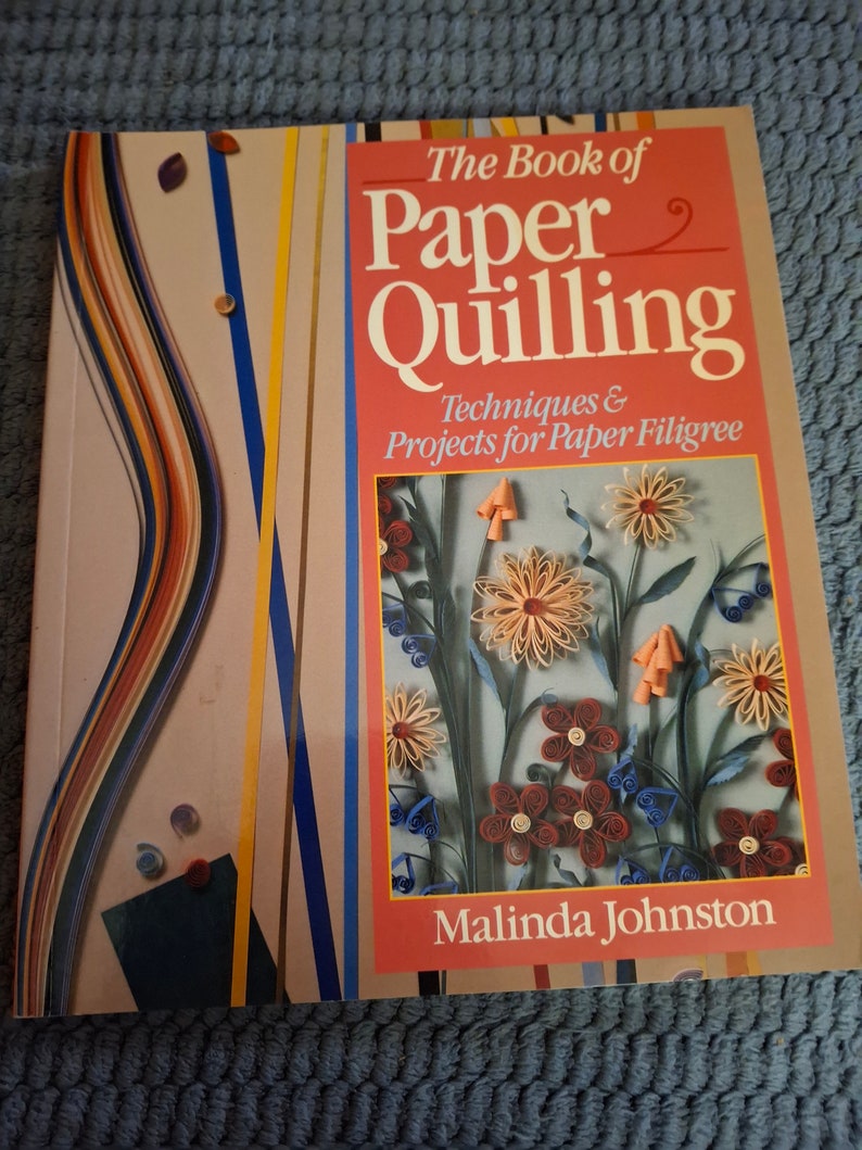 The Book of Paper Quilling by Malinda Johnston - Etsy