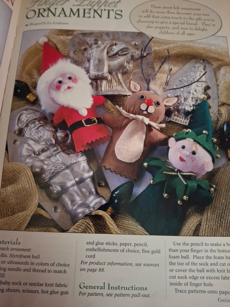Craftworks Vintage Magazine Preow Ed December 1999 - Etsy