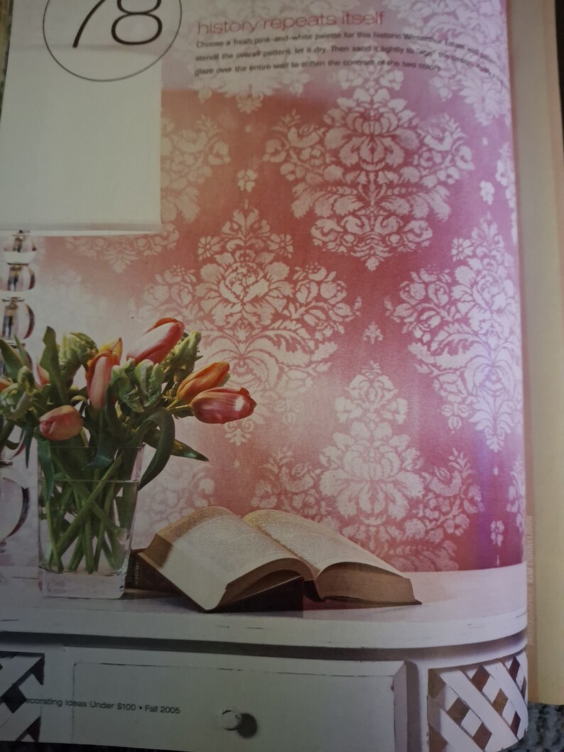 Preowned One Hundred Decorating Ideas Under Ten Dollars FALL 2005 - Etsy