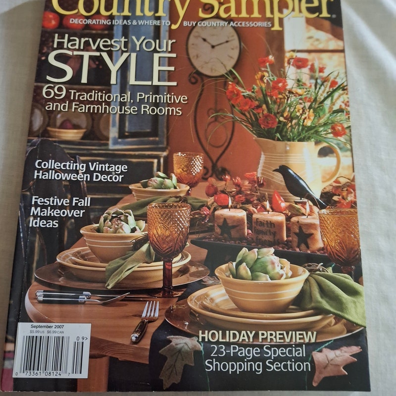 Country Sampler - Etsy