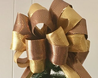 Tree Topper Bow - Etsy
