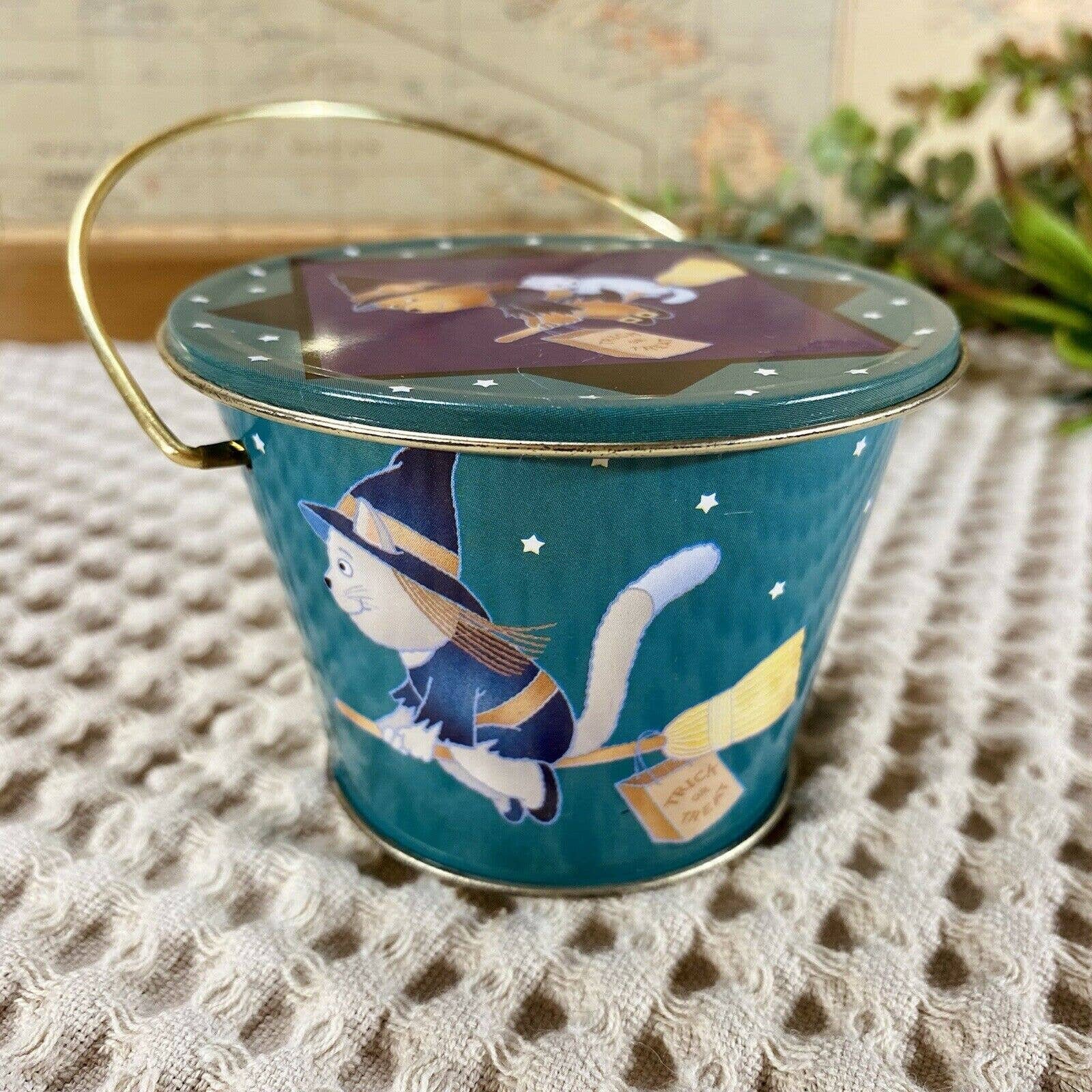 1988 Vintage Decorated Witch Tin - Etsy