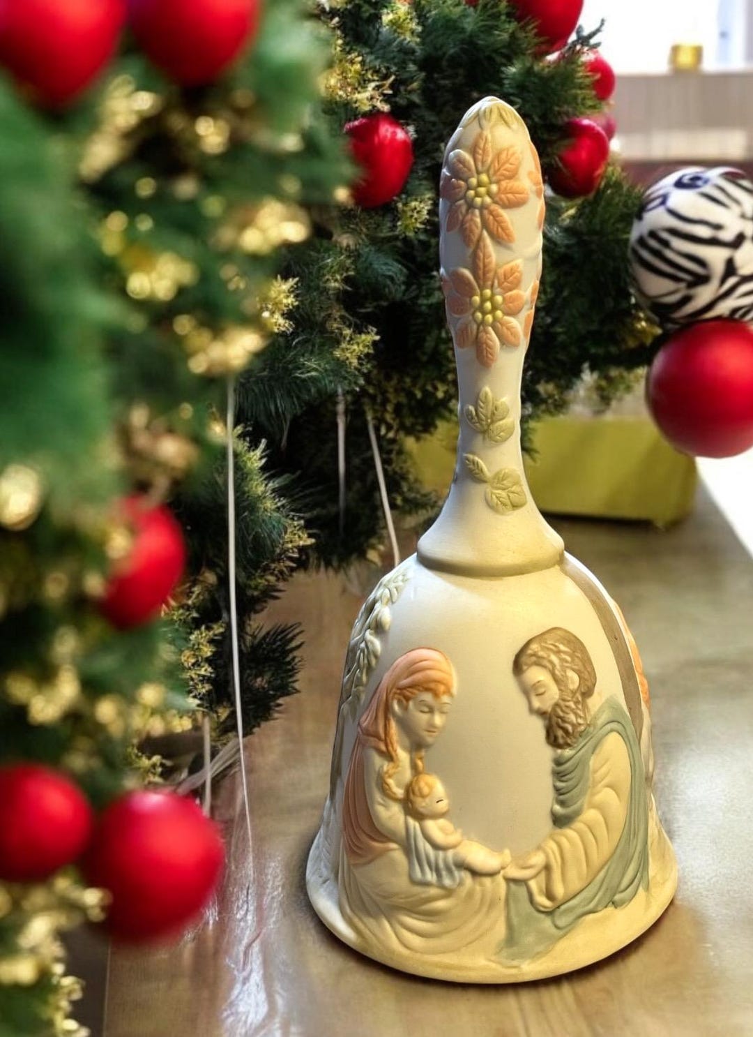 Lefton China Christmas Nativity Bell / Lefton Nativity Christmas Bell ...