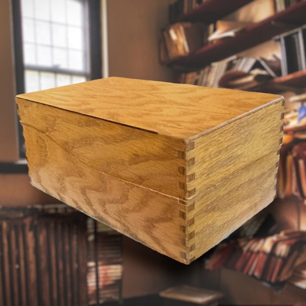 Library Catalog Box - Etsy