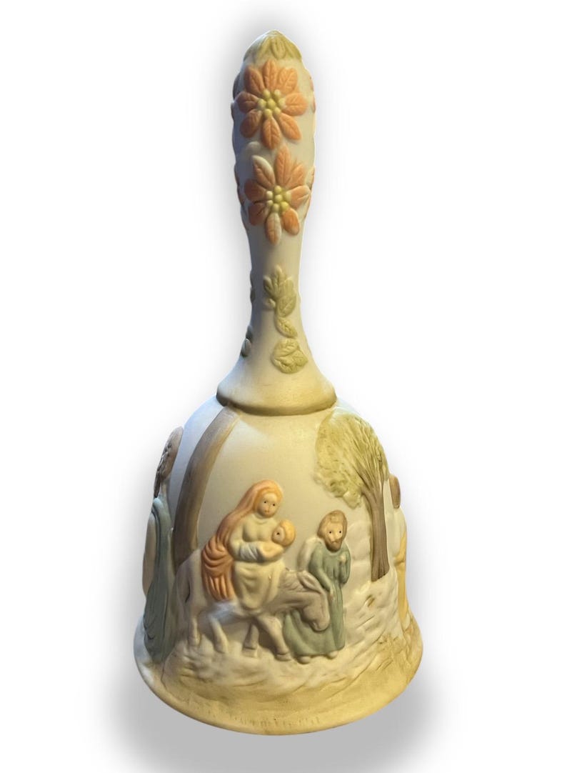 Lefton China Christmas Nativity Bell / Lefton Nativity Christmas Bell ...