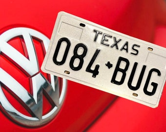 Vw License Plate - Etsy