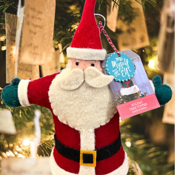Felt Santa - Etsy