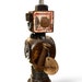 Handmade Wood and Metal Small Robot Figurine / Handmade Mini Robot ...