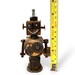 Handmade Wood and Metal Small Robot Figurine / Handmade Mini Robot ...