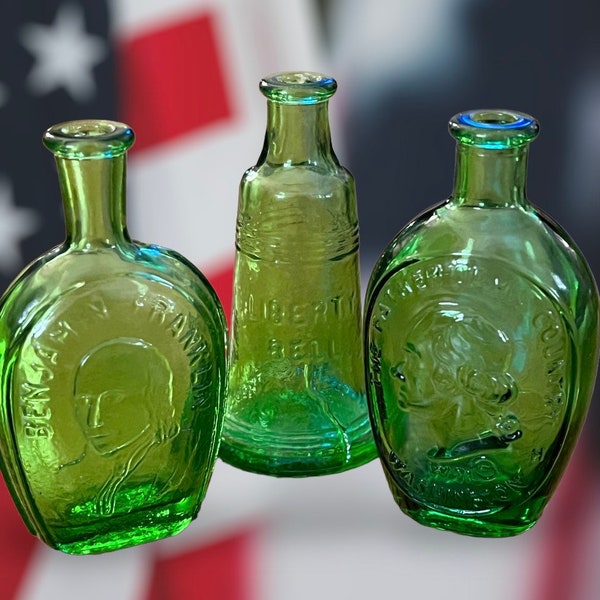 Wheaton Miniature Glass Bottle - Etsy