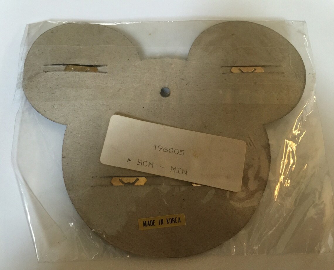 Vintage Disney Mickey Mouse Metal Button Covers / Disney Collectible ...