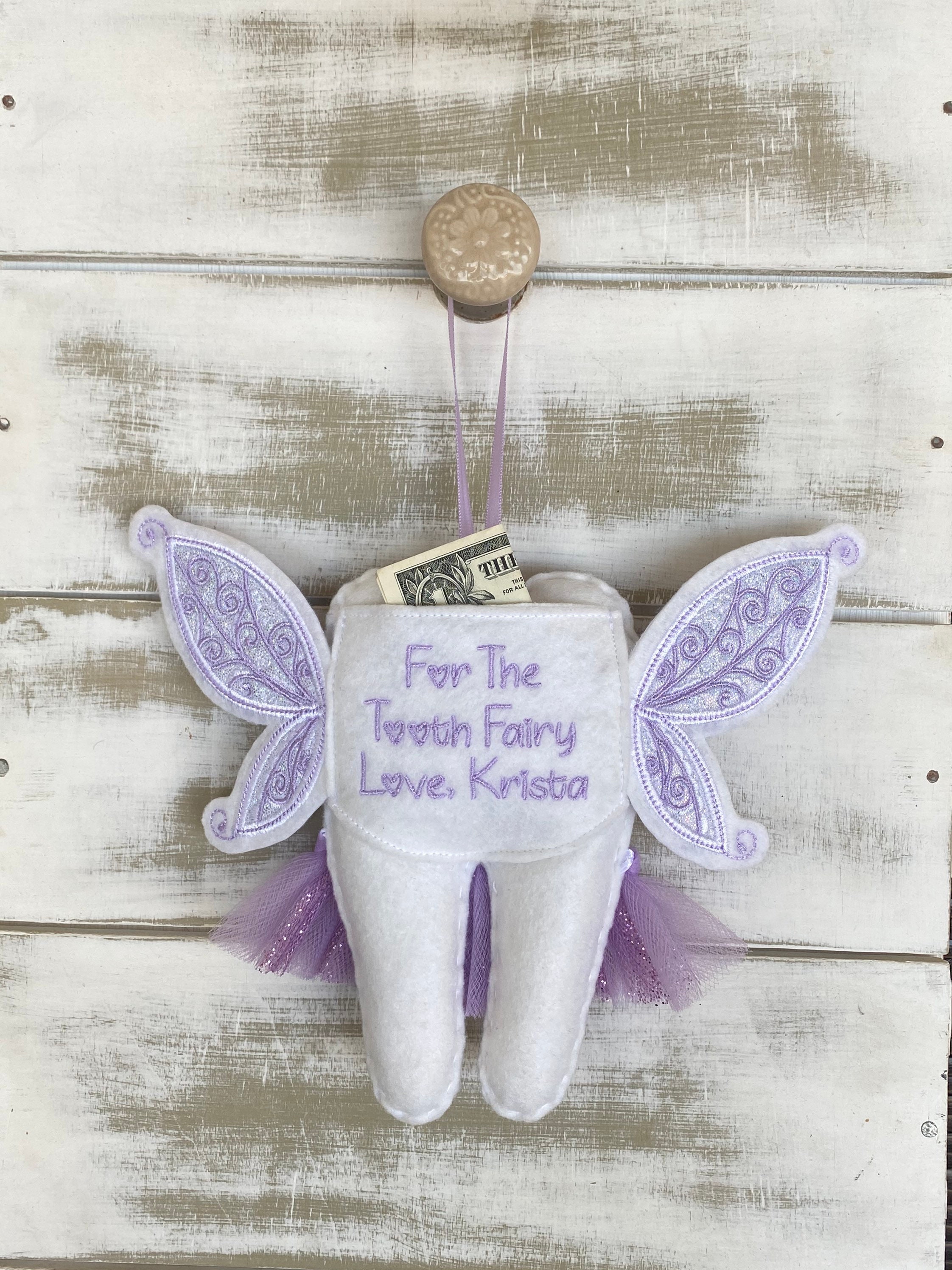 Personalized Childrens Angel Fairy Wings Tutu Tooth Fairy | Etsy