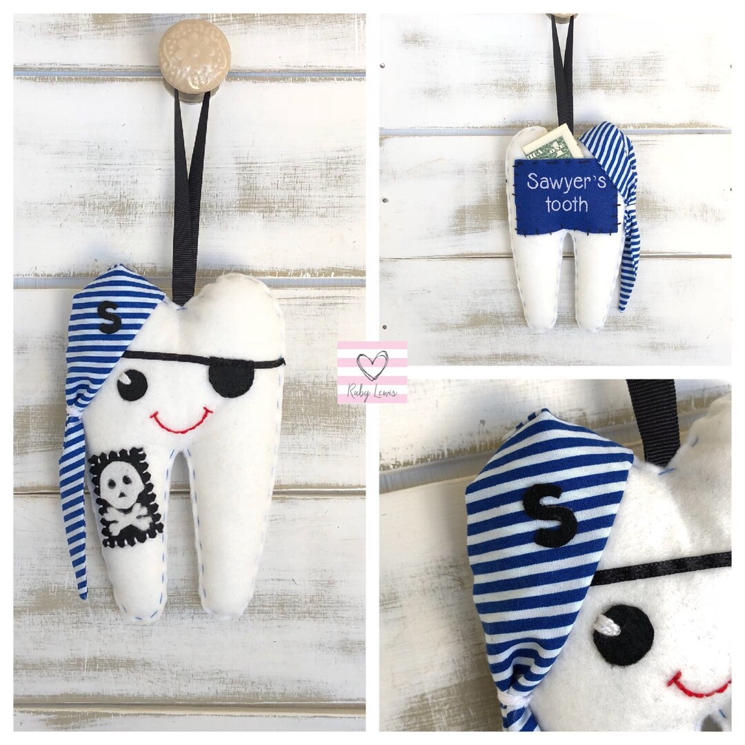 Personalized Boys Pirate Tooth Fairy Pillow Personalized - Etsy