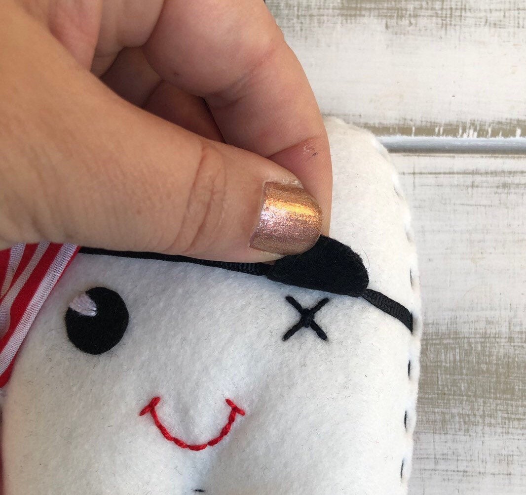 Personalized, Boys, Pirate, Tooth Fairy Pillow With New Style Skull and ...