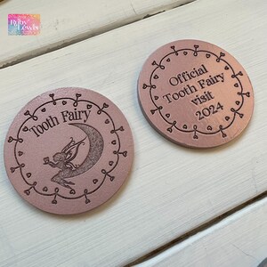 Personalized Wooden Tooth Fairy Dollar Token Money Coin, ideal Gift ...