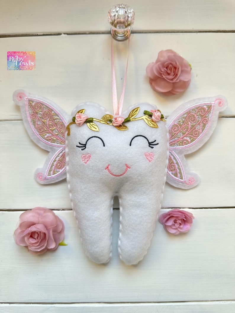 Personalized Angel Fairy Wings Tooth Fairy Pillow, New Style Face ...