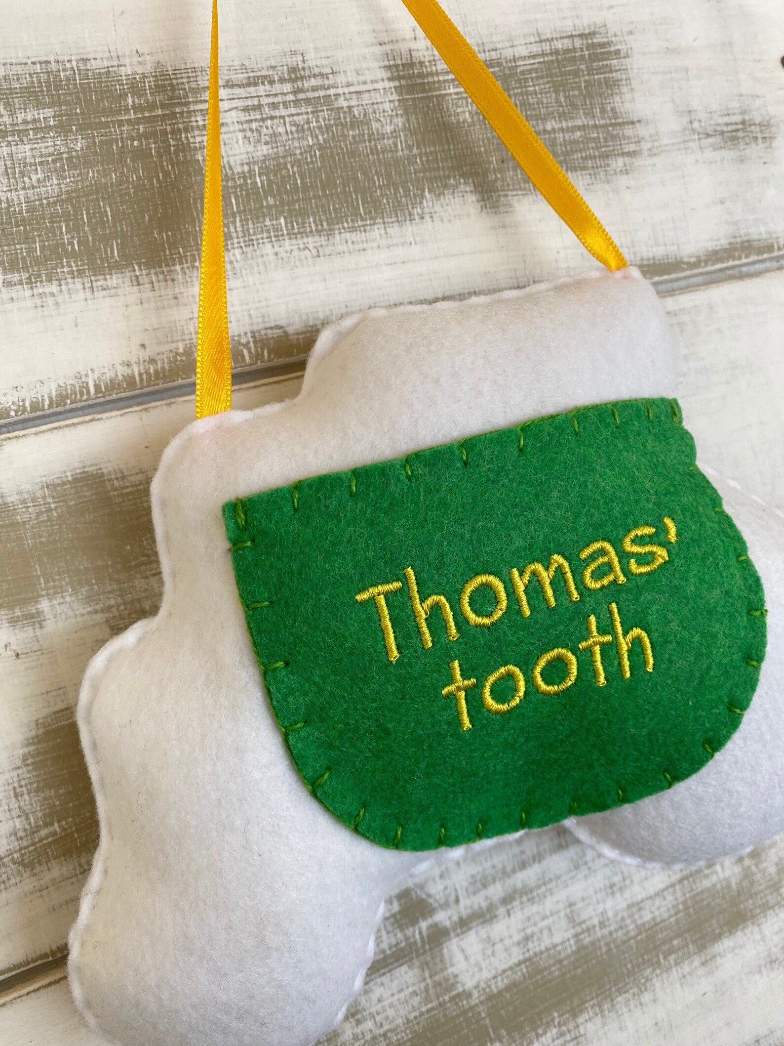 NEW Personalized Farm Tractor Tooth Fairy Pillow With Money - Etsy