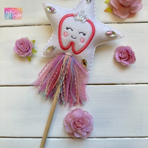 Personalized Tooth Fairy Magic Rainbow Jewel Wand, Great Gift Idea ...