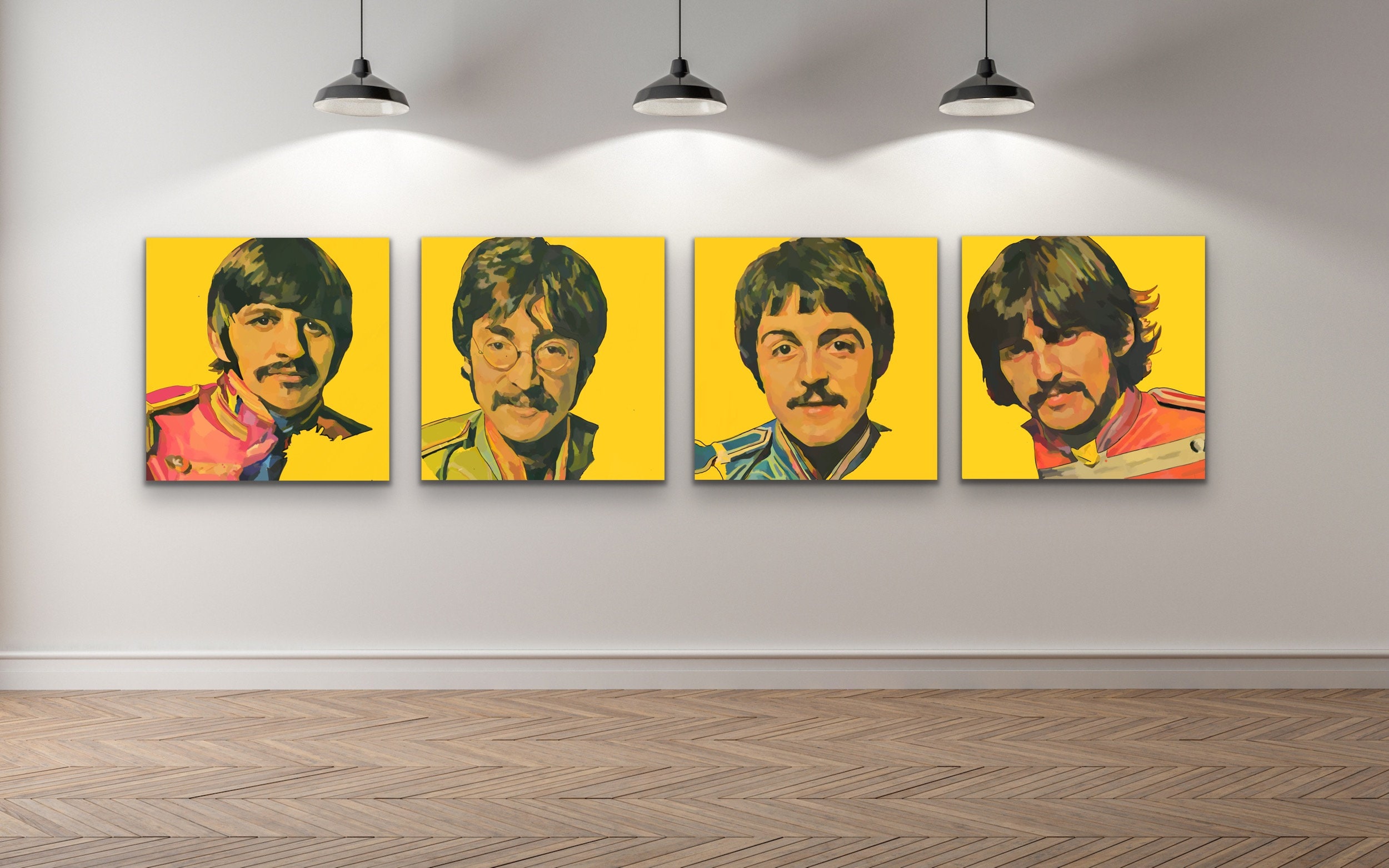 The Beatles Print the Beatles Gift Art Print the Beatles Original ...