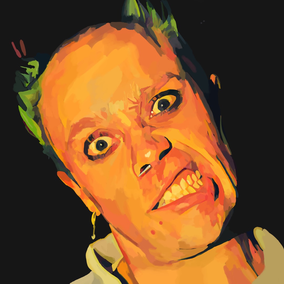 Pop Art Portrait Limited Edition Keith Flint - Etsy