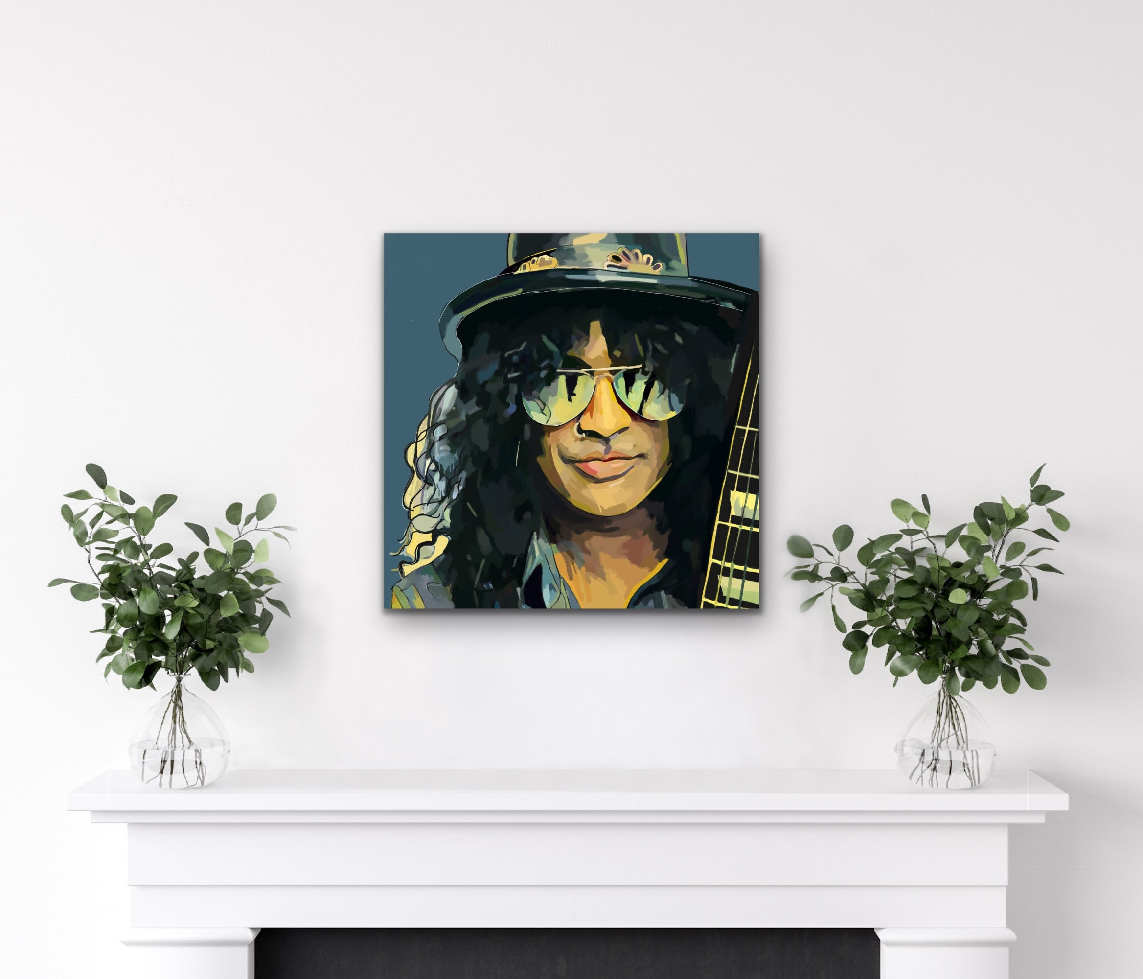 Pop Art Portraits Limited Edition Slash - Etsy